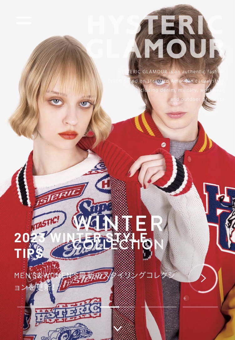 HYSTERIC GLAMOUR WINTER ISSUE - SAKAMOTO MINAMI